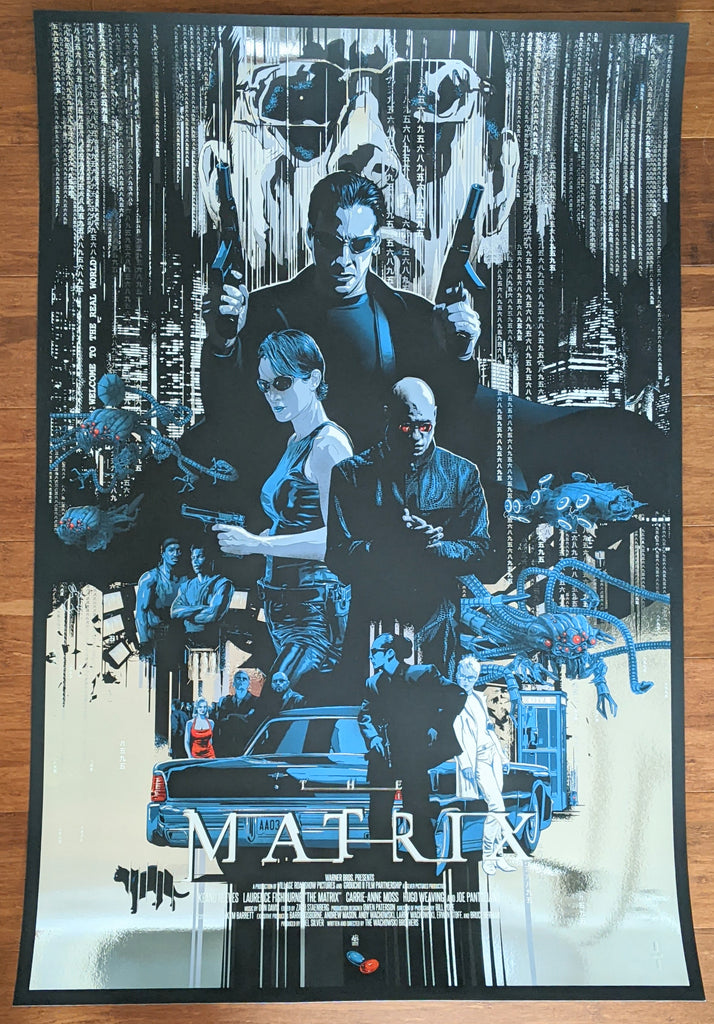 The Matrix (1/1 Foil Variant) by Vance Kelly | Movie Poster | Screen ...