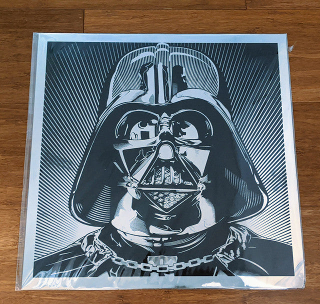 Star Wars Darth Vader Mirror Steel by Joshua Budich | Movie Poster ...